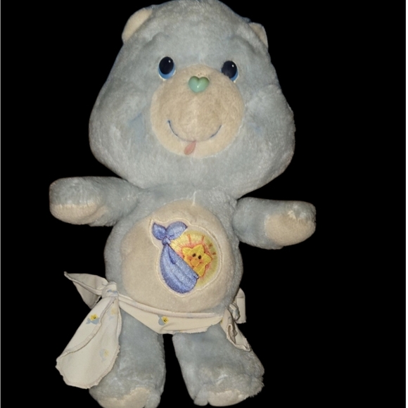 Care Bears | Toys | Care Bear Vintage 8s Plush Baby Tugs Blue Star ...